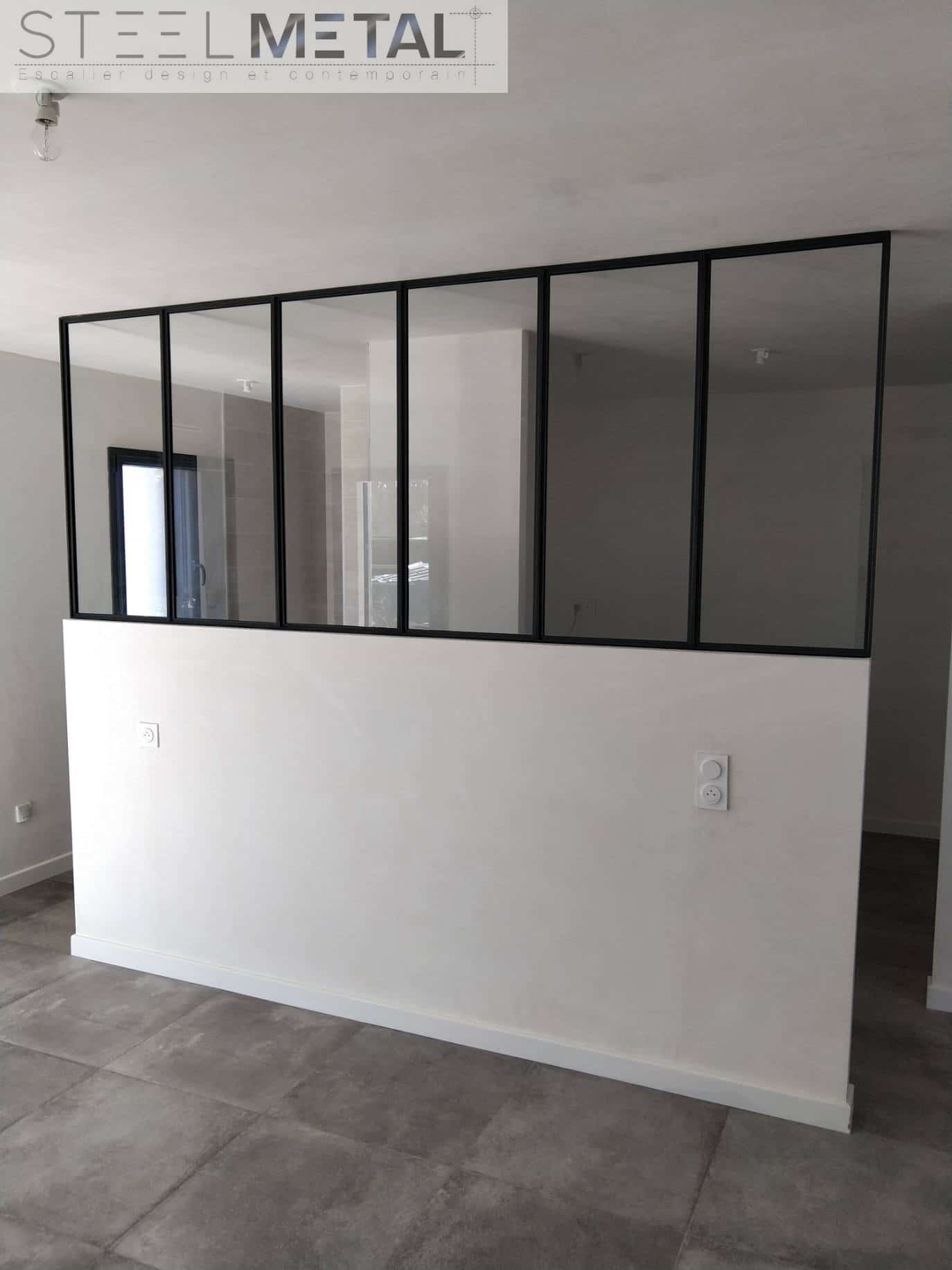 Fabrication Verrière en métal | Verriere sur mesure | Steel Metal