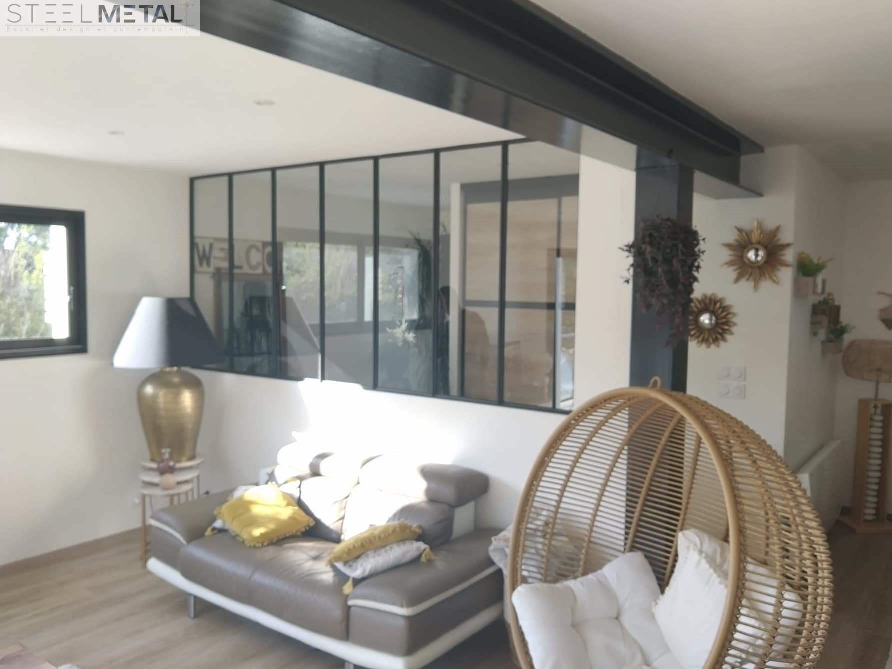 Fabrication Verrière en métal | Verriere sur mesure | Steel Metal